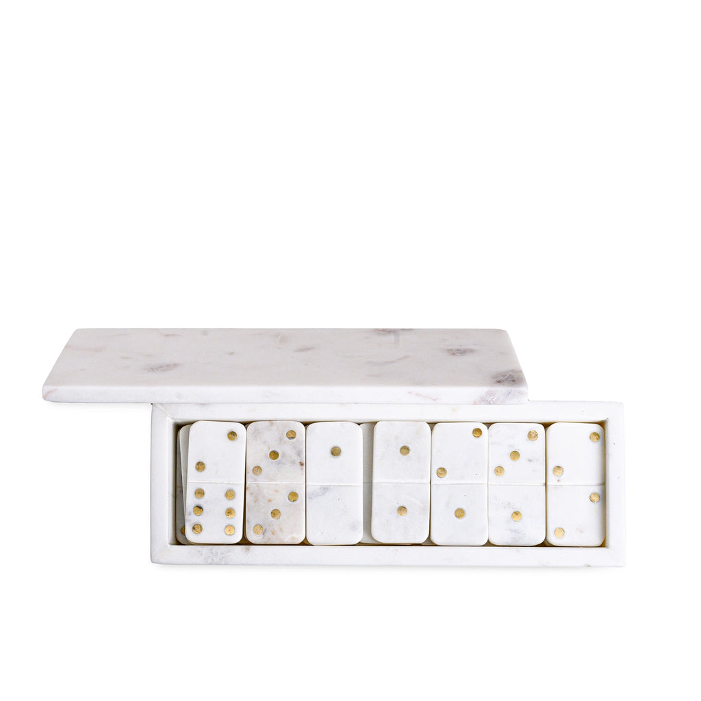 Marble Dominoes Set – H+E Goods Company