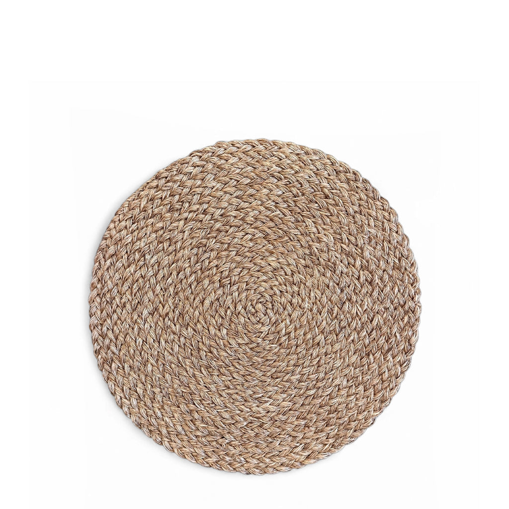 Round Sisal Placemat - Natural – H+E Goods Company