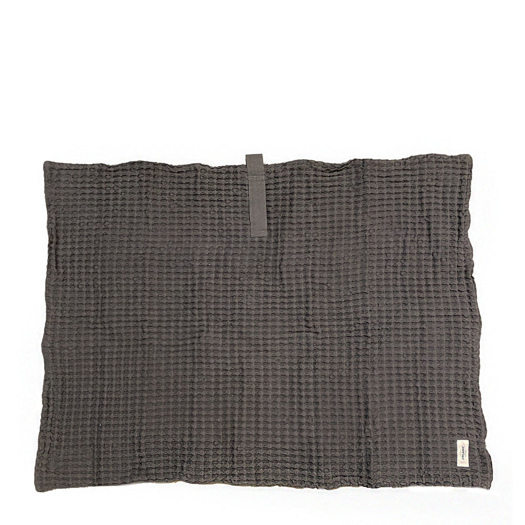 Big Waffle Bath Mat - Dark Grey – H+E Goods Company