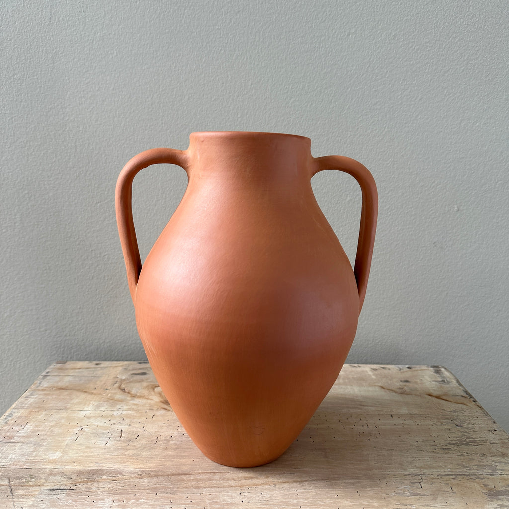 Tonia Natural Handmade Terracotta Amphora – H+E Goods Company